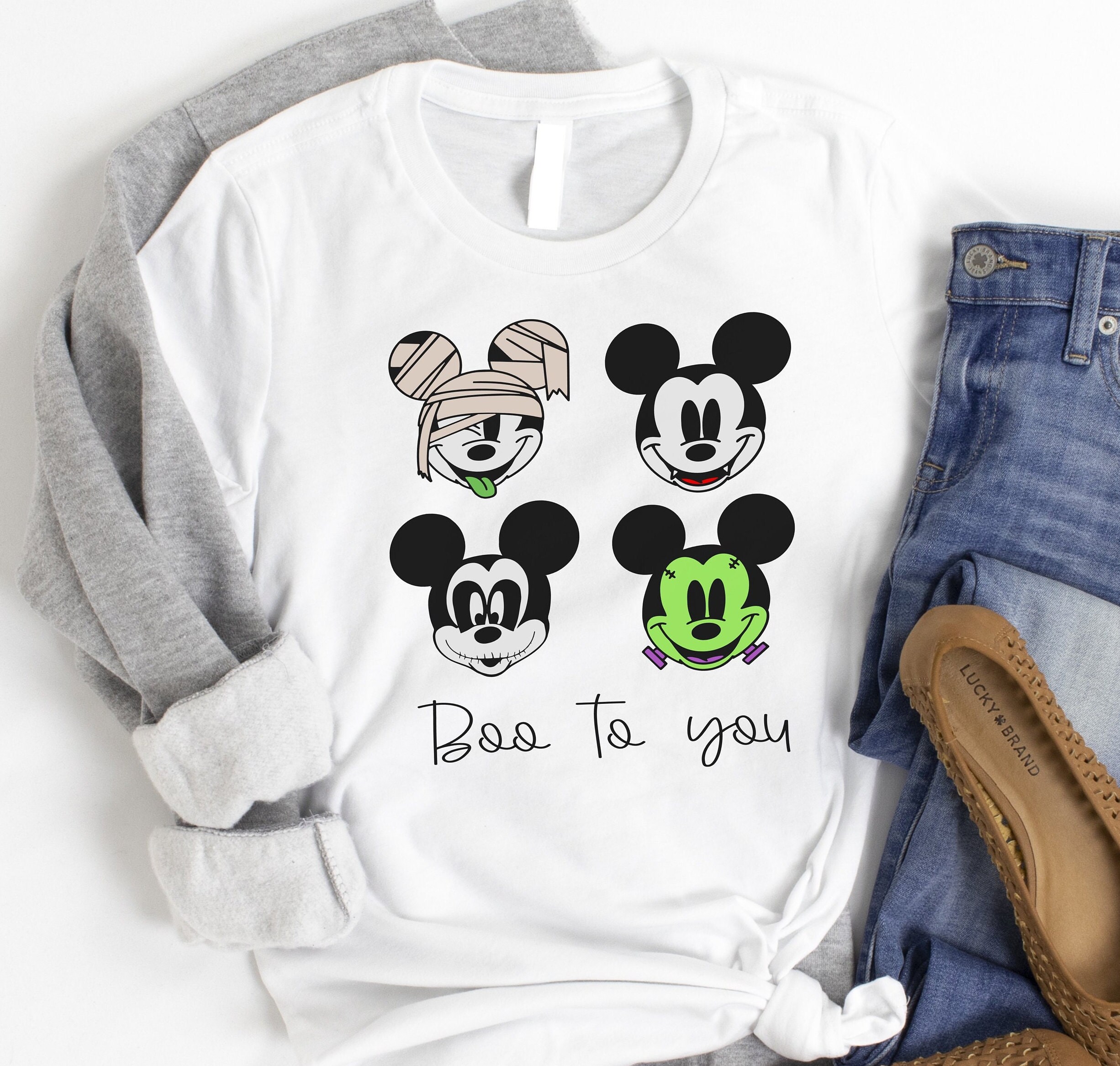 Boo to You Disney Halloween Party Shirt / Halloween Mickey Shirt ...