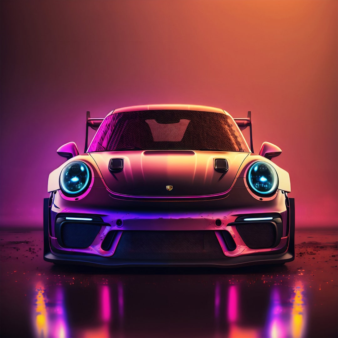 Printable Porsche 911 Digital Poster, Porsche 911 GT3RS, Porsche Car ...