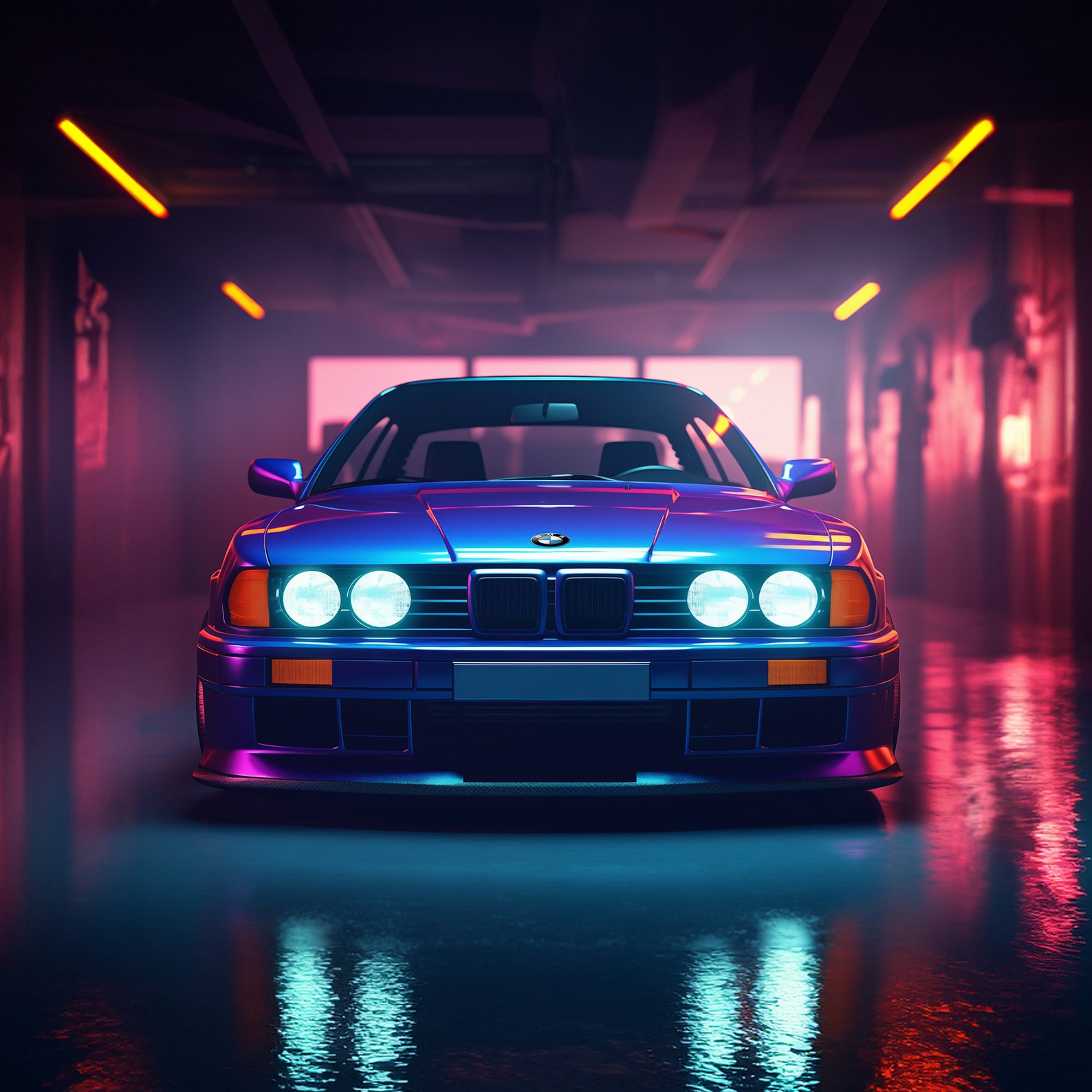 Printable BMW M3 E36 Digital Poster, BMW M3, Porsche Car Enthusiast ...