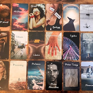 Twinflame Oracle Deck | the Mirror Oracle by Simplistic Mystic (80 Card ...