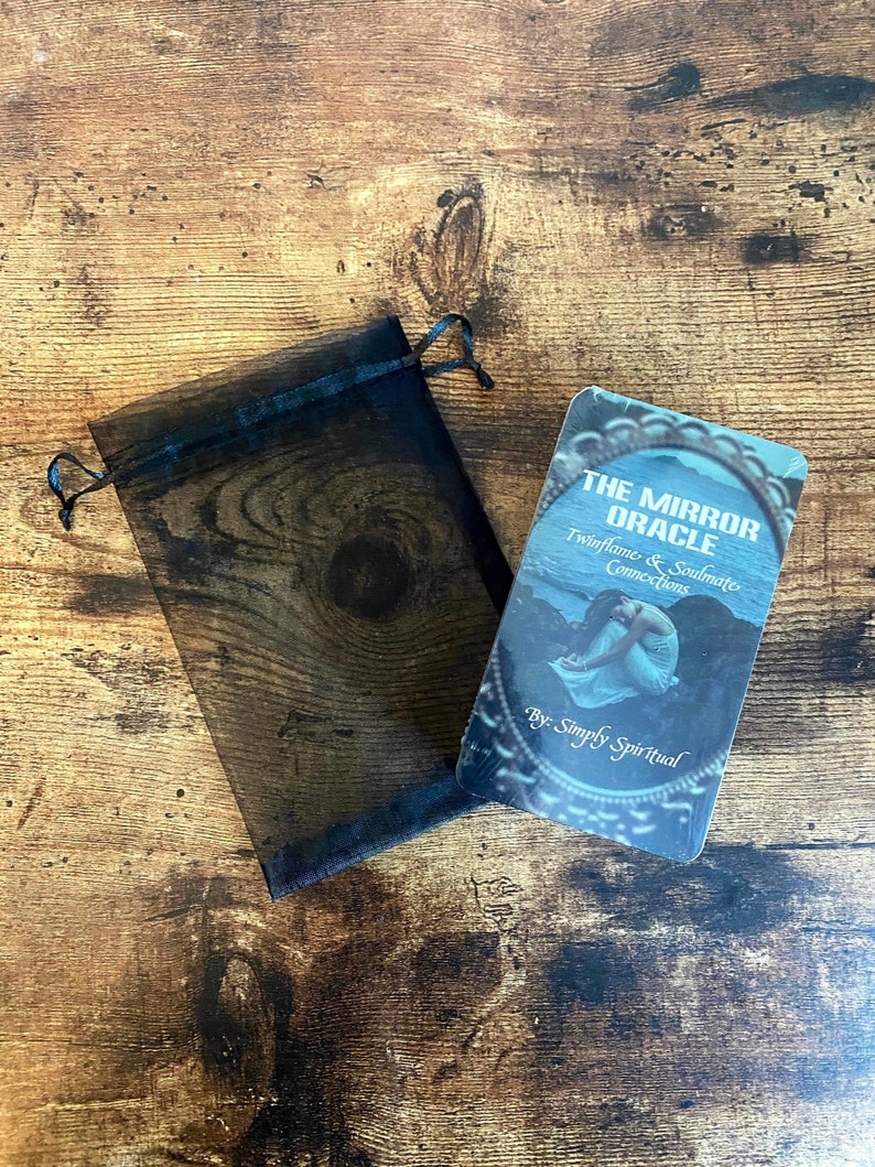 Twinflame Oracle Deck the Mirror Oracle by Simplistic Mystic - Etsy