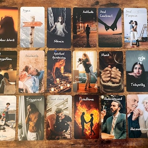 Twinflame Oracle Deck | the Mirror Oracle by Simplistic Mystic (80 Card ...