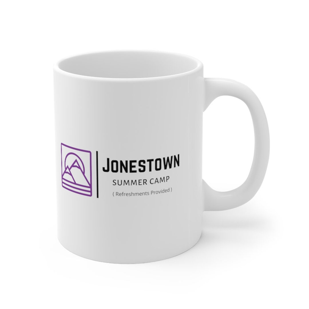 Jim Jones Jonestown Summer Camp Funny True Crime Ceramic Coffee Mug ...