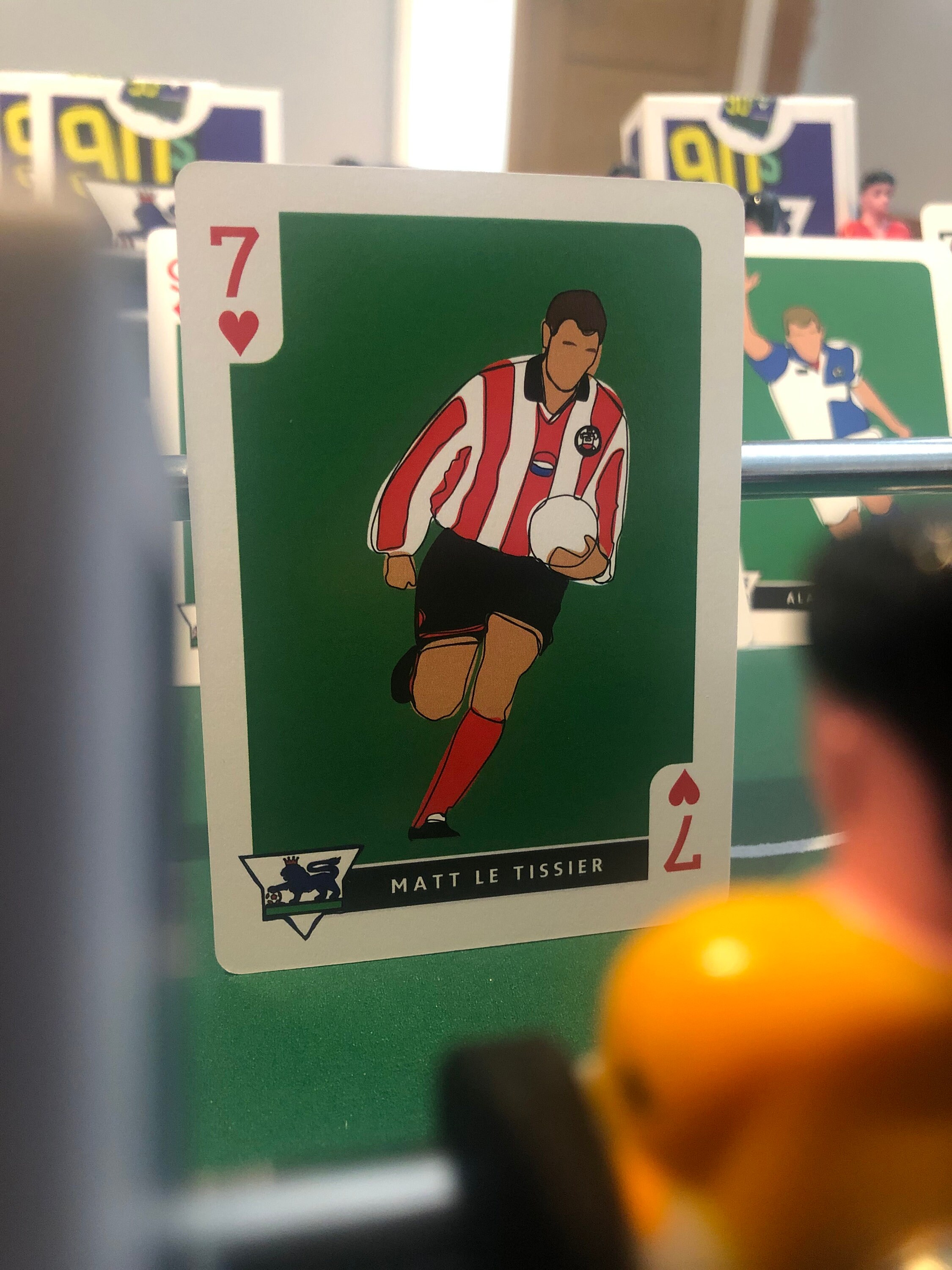 PREM ICON CARDS Playing Cards of 90's Football Icons - Etsy UK