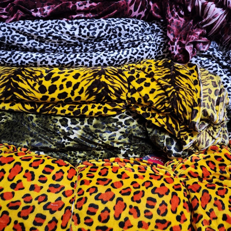 Velvet Animal Print - Etsy