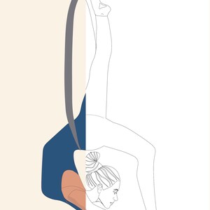 Aerial Hoop Coloring. Digital Download Colouring Page. Lyra Colouring ...