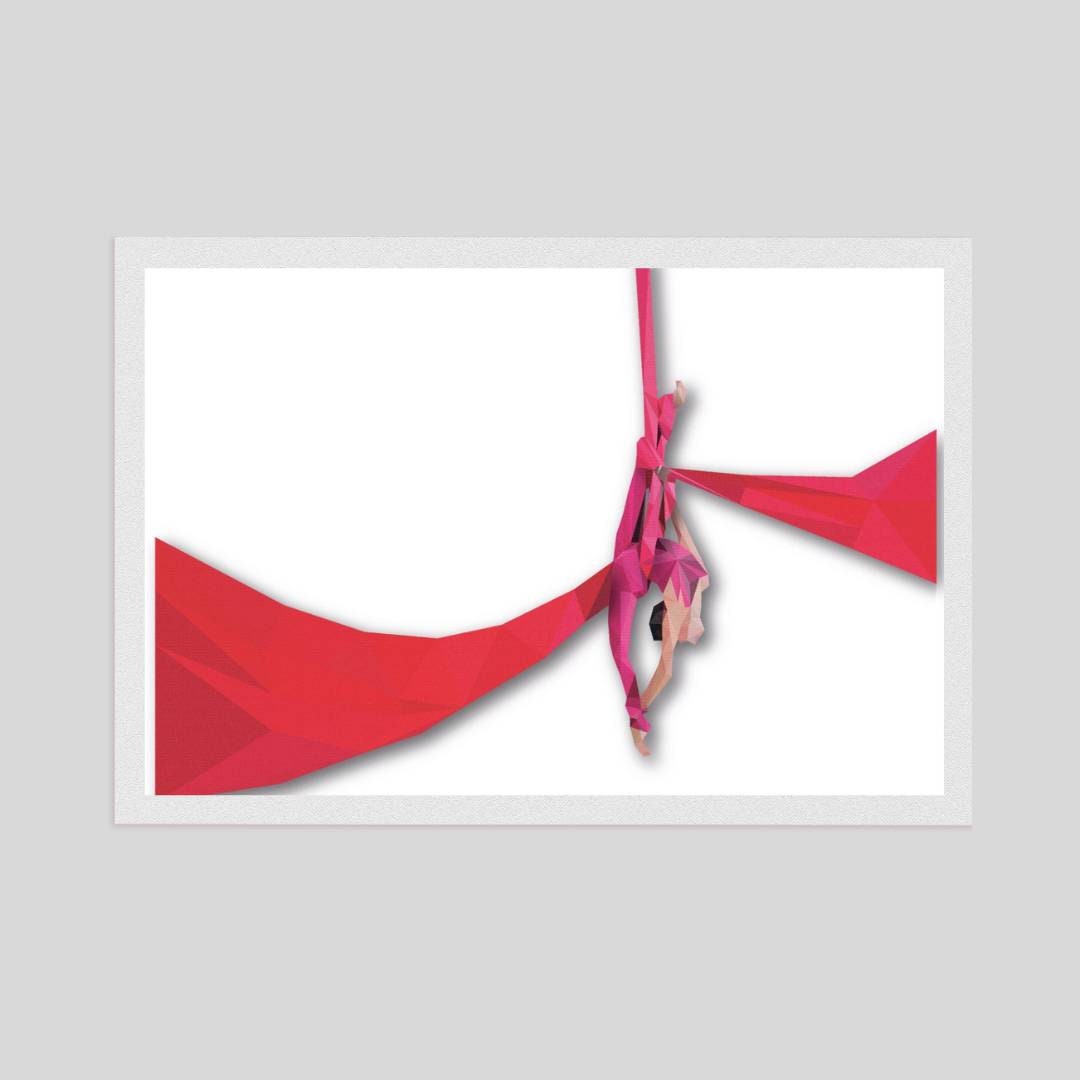 Aerial Silks Wall Decor, Aerialist Drawing. Aerial Silks Art - Etsy