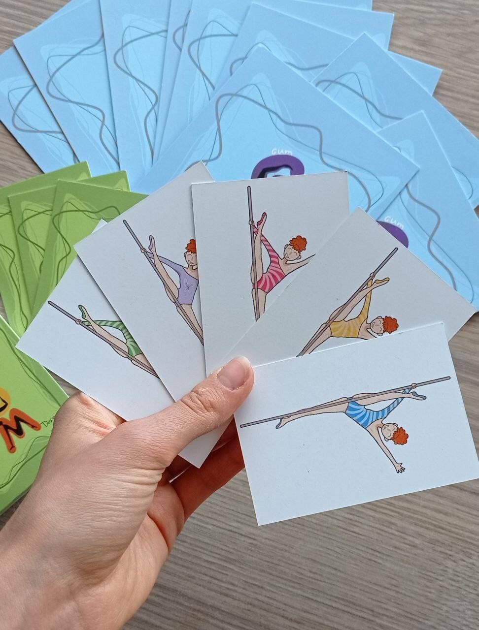 Aerial Silk Table Game. the Card Game. Family Game for - Etsy