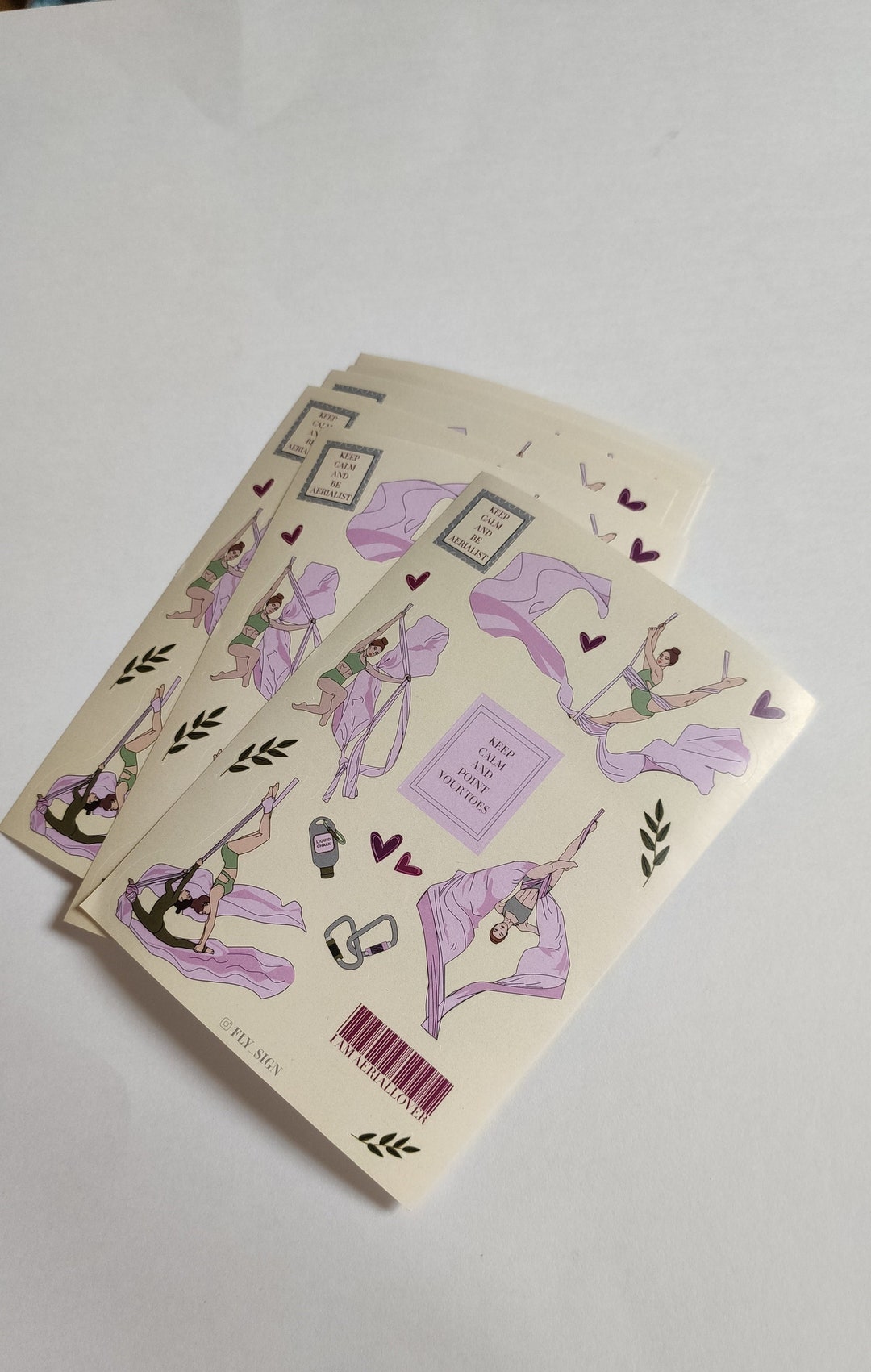 Aerial Silks Stickers, Planner Scrapbook Embellishments - Etsy