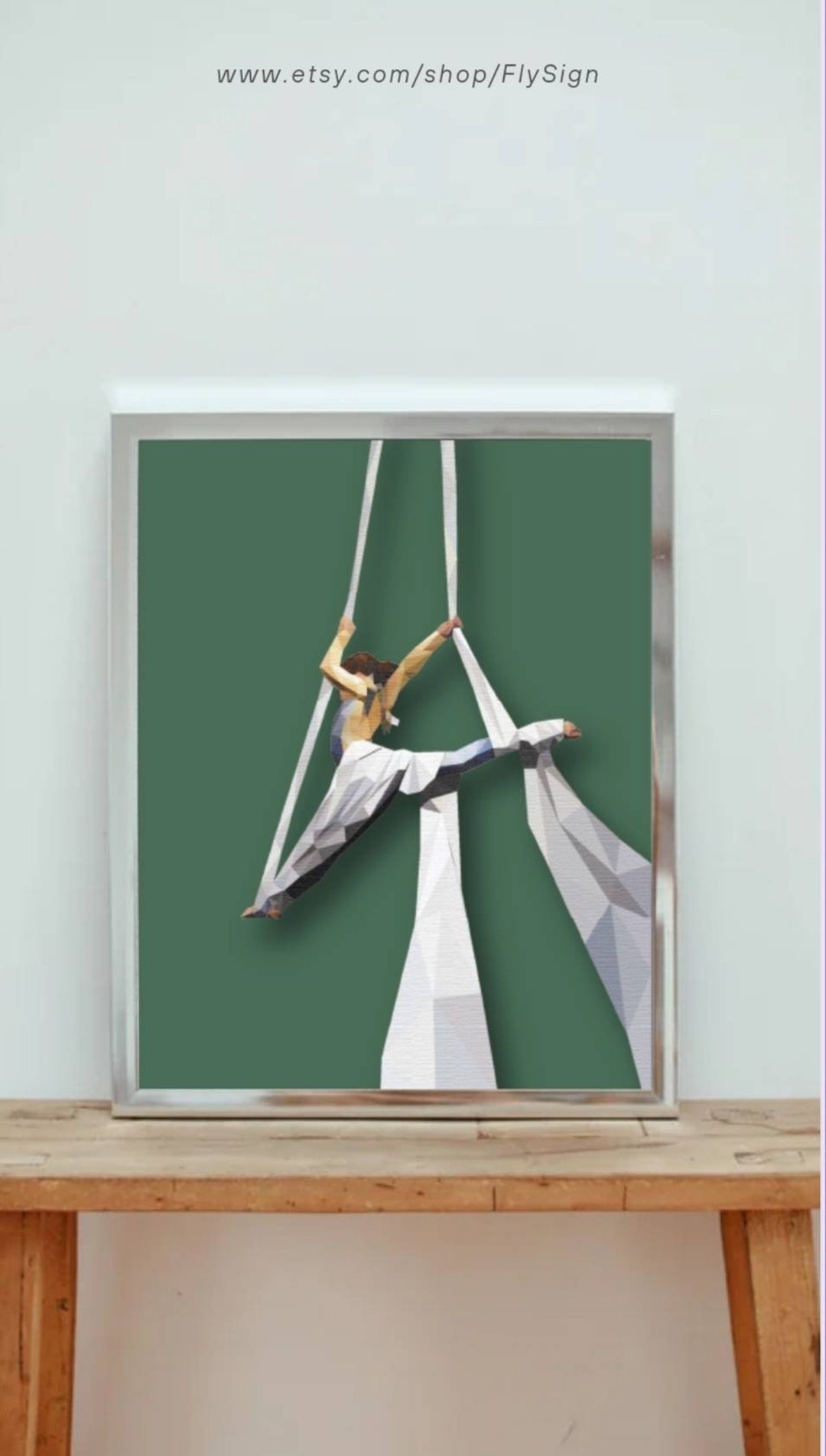 Aerial Silks Wall Decor, Aerialist Drawing - Etsy