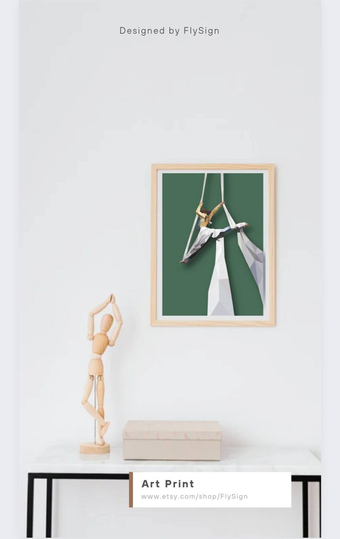 Aerial Silks Wall Decor, Aerialist Drawing - Etsy