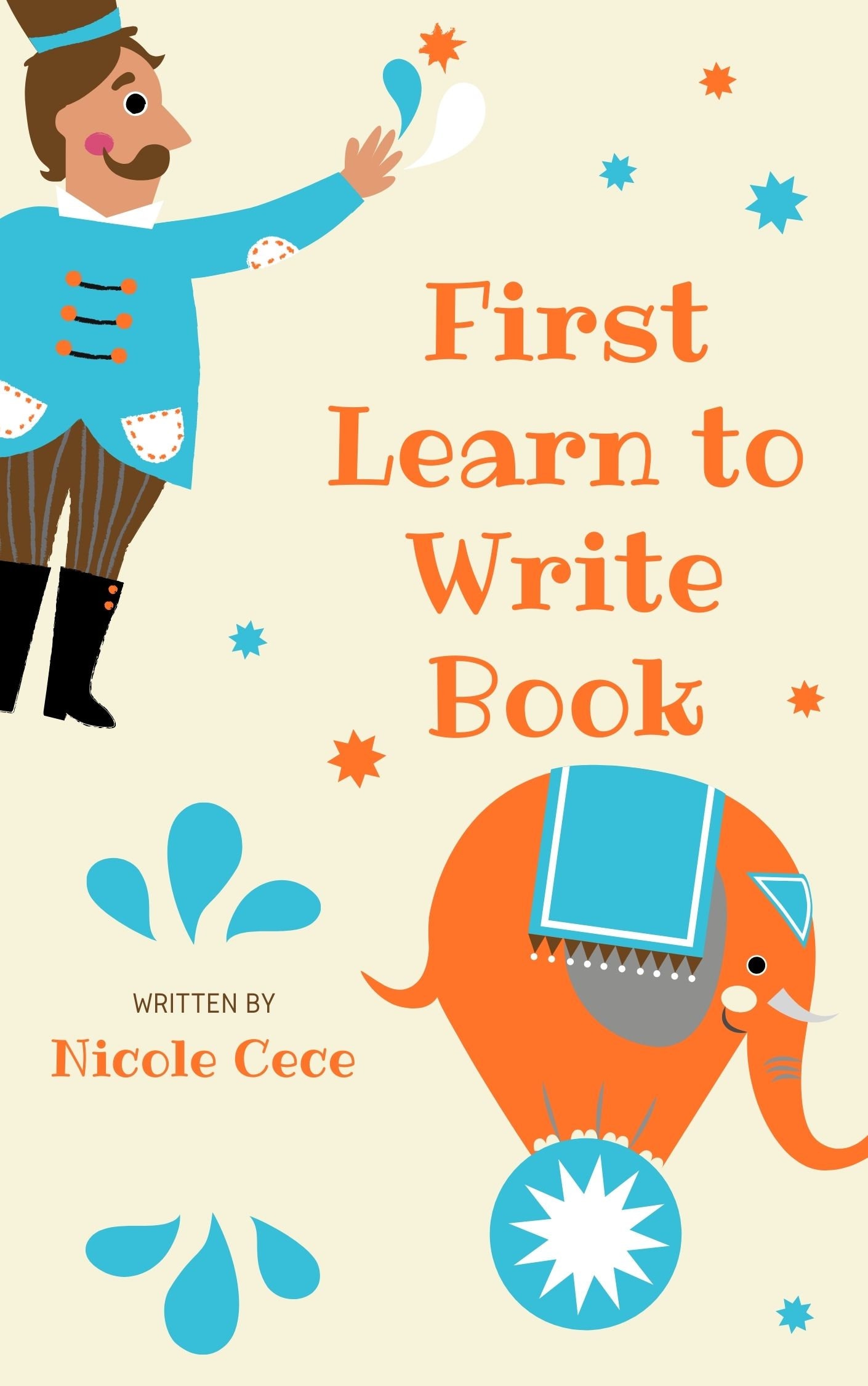 Children s Book Learning To Write Etsy children-s-book-learning-to-write-etsy