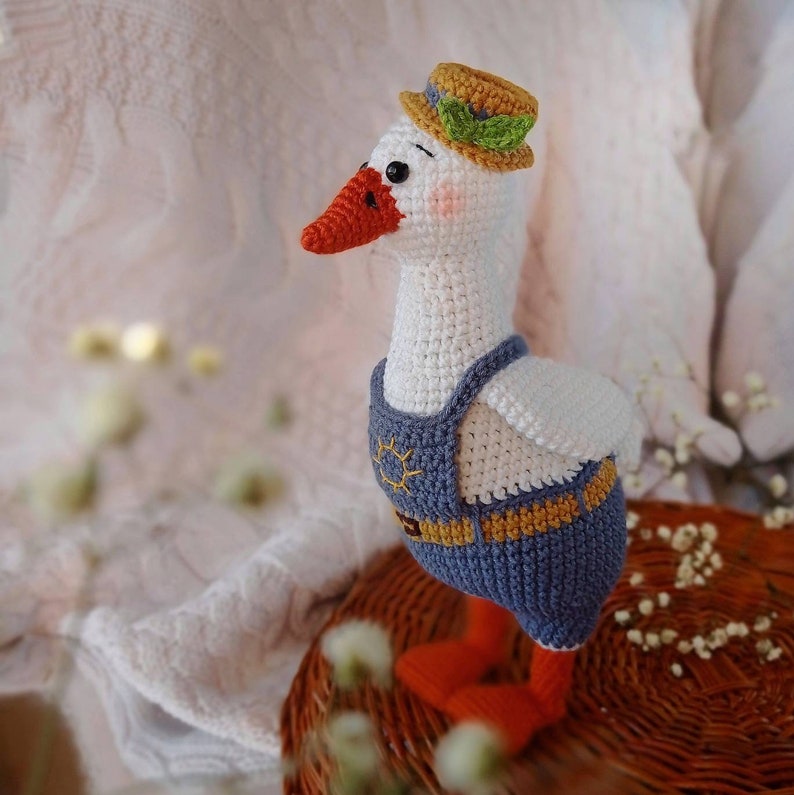 2 in 1 PATTERNS Crochet Goose Martha and Goose Hans Pdf | Etsy