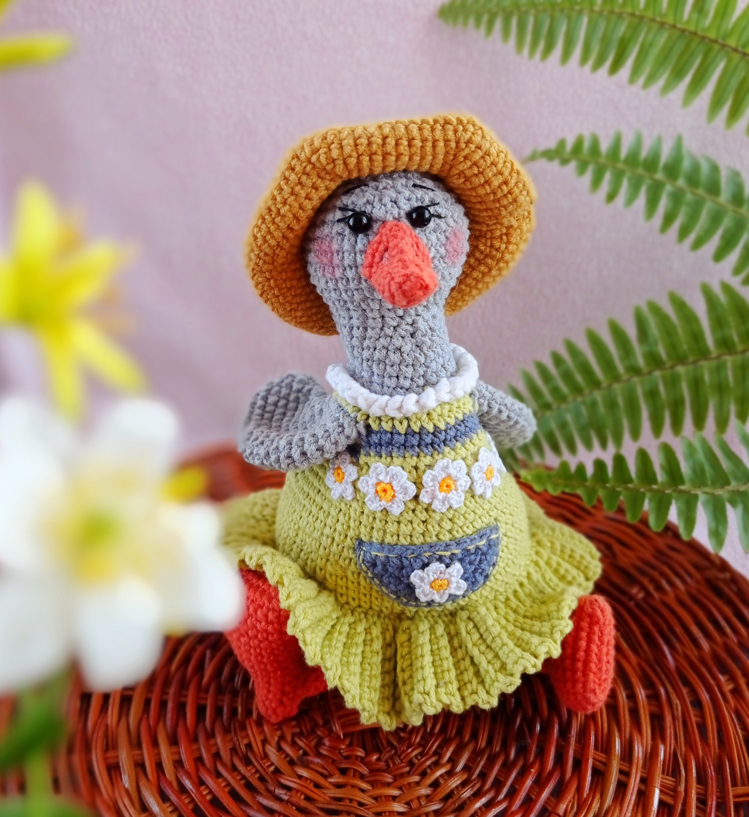 PATTERN/INSTRUCTIONS Duck Crochet Duck Duck Pattern Duck - Etsy