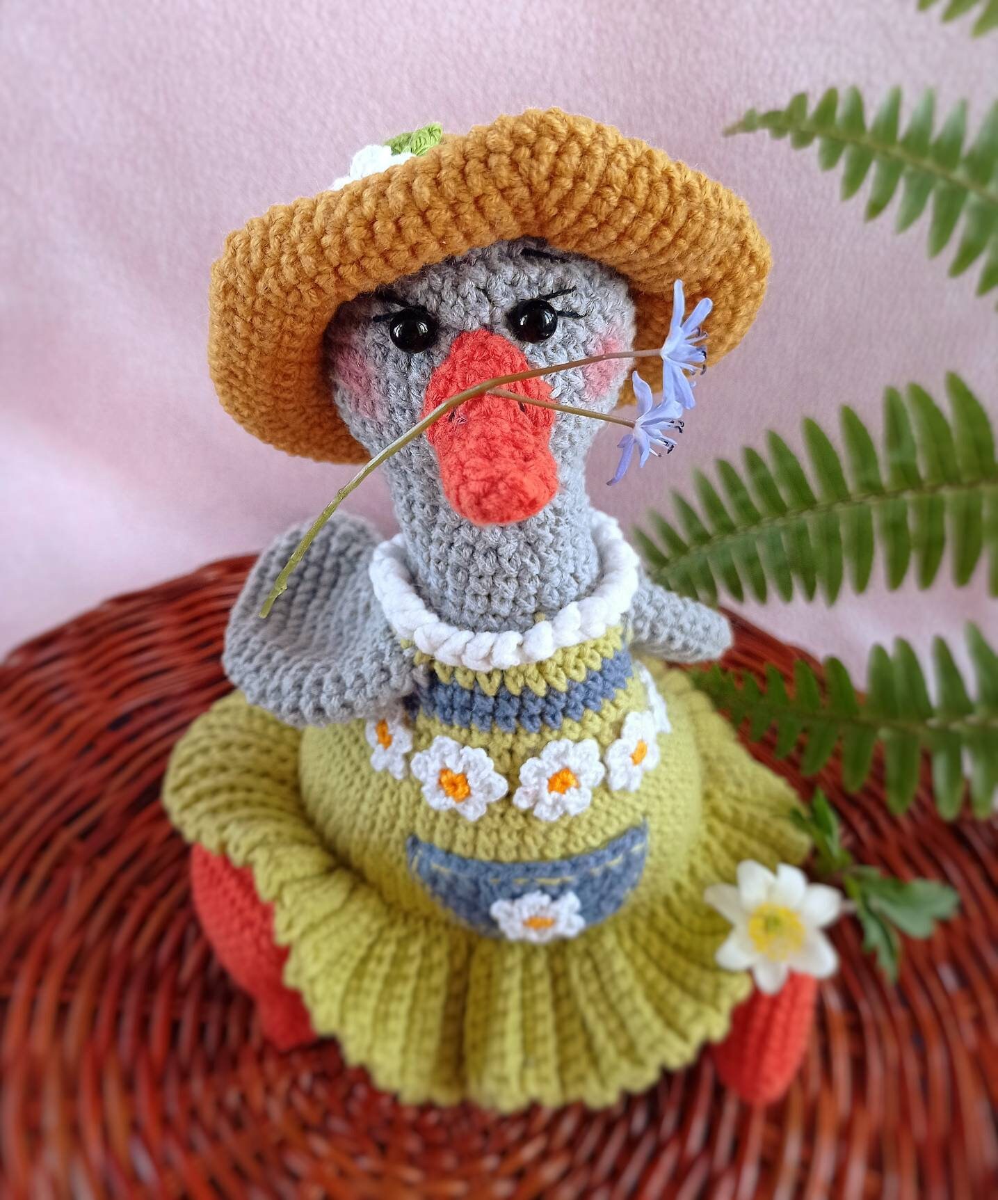 PATTERN/INSTRUCTIONS Duck Crochet Duck Duck Pattern Duck - Etsy