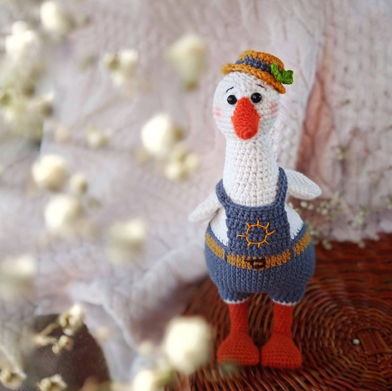 2 in 1 PATTERNS Crochet Goose Martha and Goose Hans Pdf | Etsy