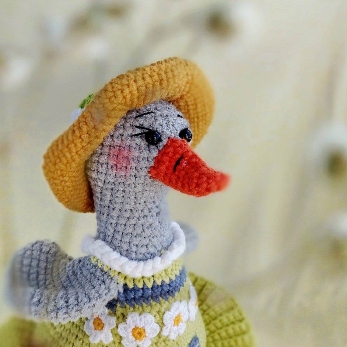 PATTERN/INSTRUCTIONS Duck Crochet Duck Duck Pattern Duck - Etsy
