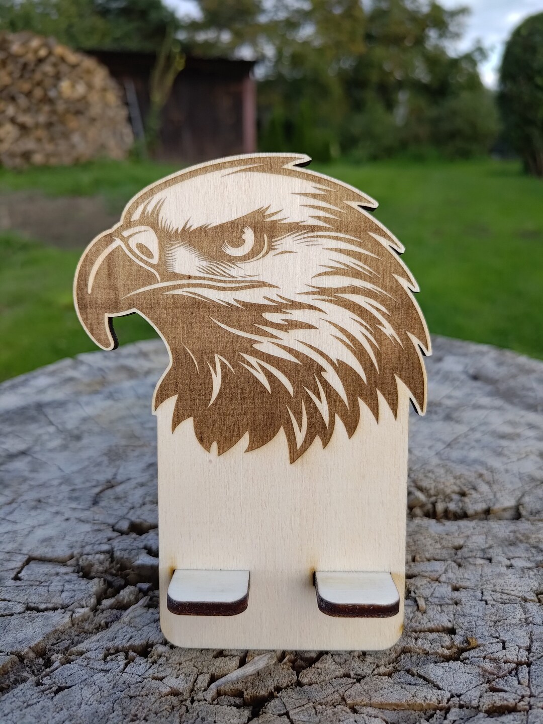 Phone Stand Laser Cut File. Plywood Phone Stand. Wooden Phone Stand ...