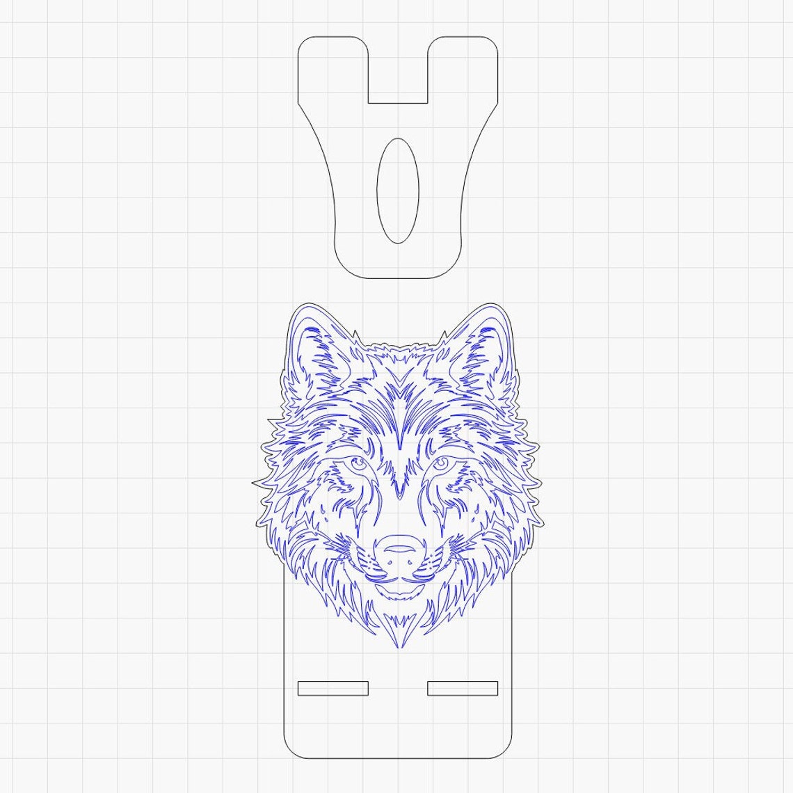 Phone Stand Laser Cut File. Plywood Phone Stand. Wooden Phone Stand ...