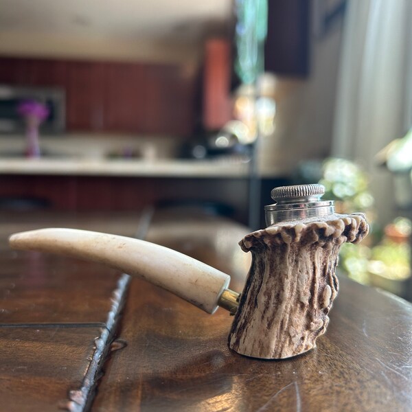 Deer Antler Pipe - Etsy