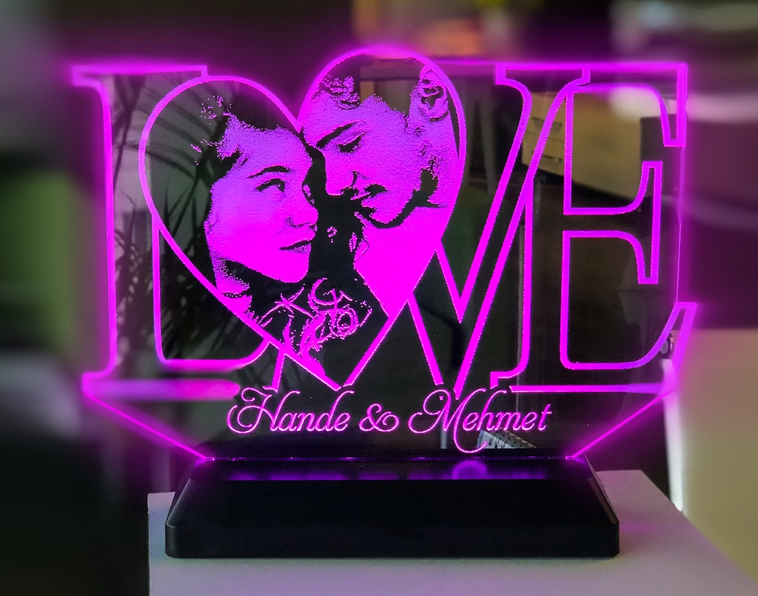 Personalized Led Name Mirror Rebow Custom Made Wall Mounted Hanging LED ...