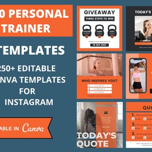 Personal Trainer Instagram Post - Etsy