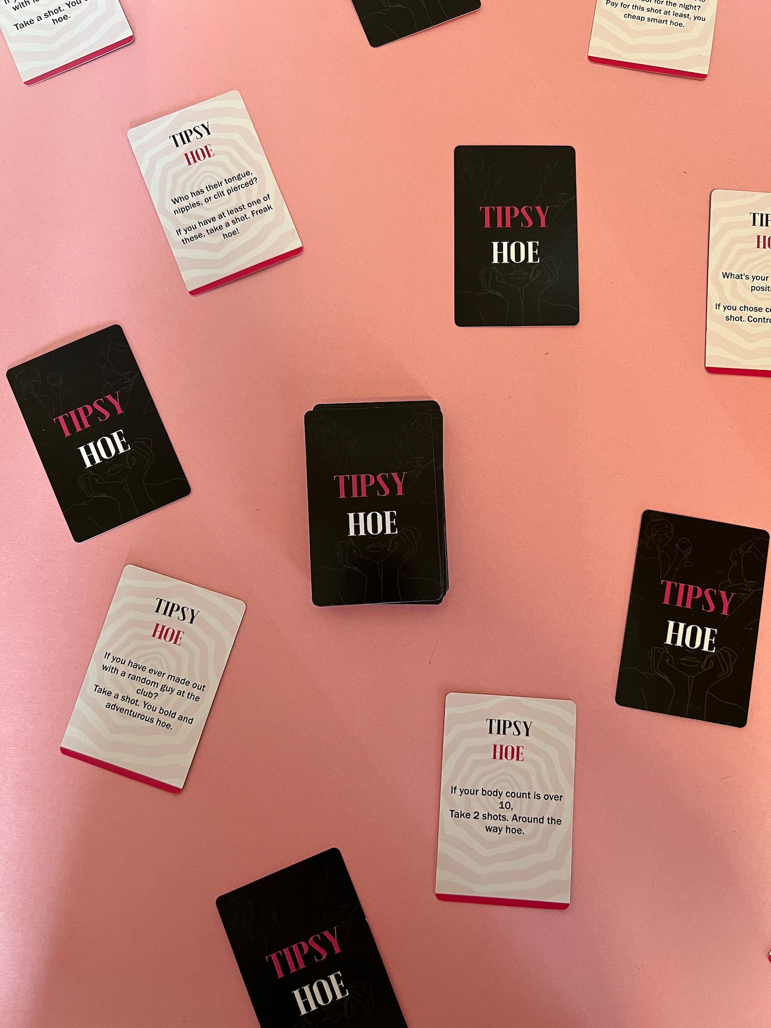 Tipsy Hoe: Girls Night Card Game, Bachelorette Party Game, Bachelorette ...