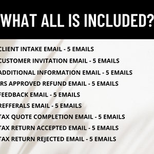 Tax Preparation Email Templates. Tax Preparer Bundle, 45 Email ...
