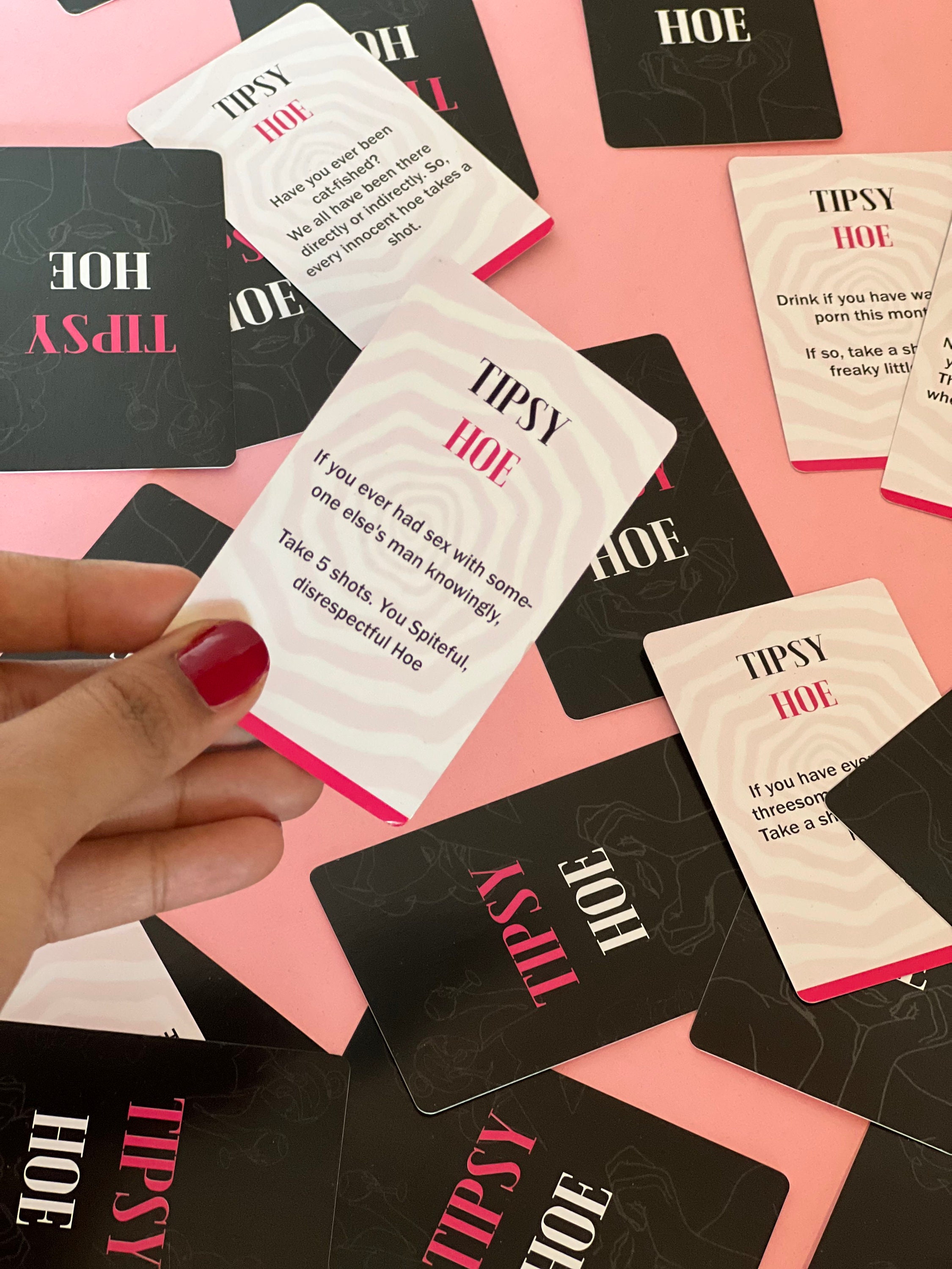 Tipsy Hoe: Girls Night Card Game, Bachelorette Party Game, Bachelorette ...
