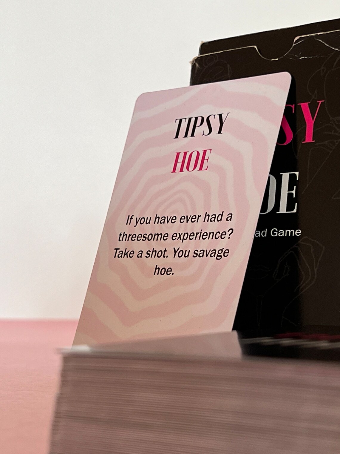 Tipsy Hoe: Girls Night Card Game, Bachelorette Party Game, Bachelorette ...