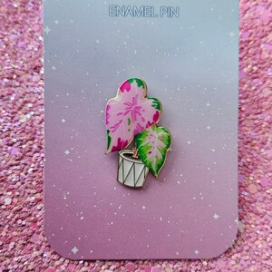 Pin Enamel Flowers - Gift Idea Plant Lady - Etsy