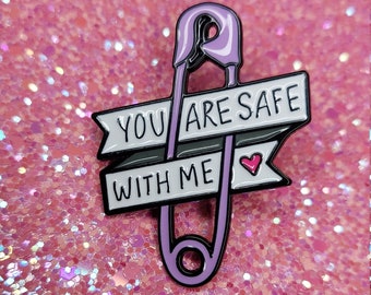 Safe With Me Pin - Etsy