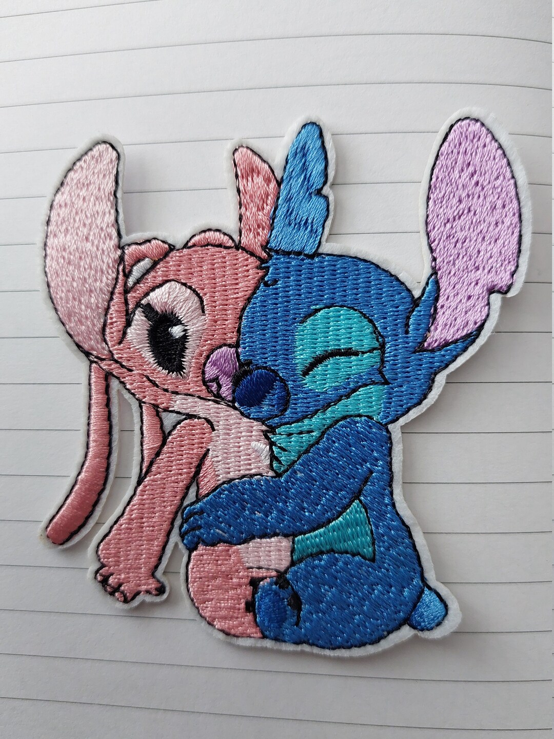 Patch - Iron on - Disney Inspired Hugging Stitch - Etsy