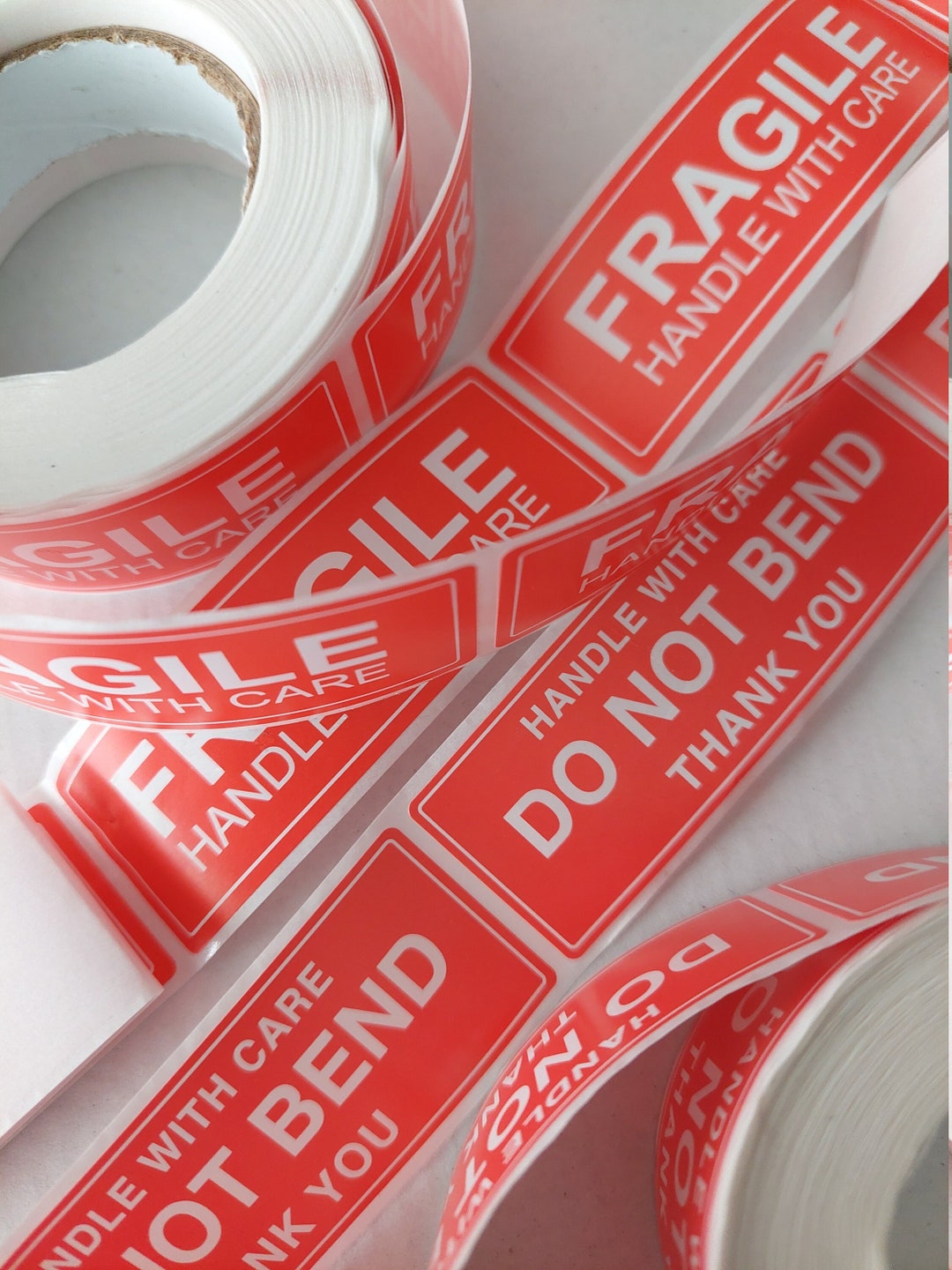 20 Pieces Don't Bend Stickers - Etsy