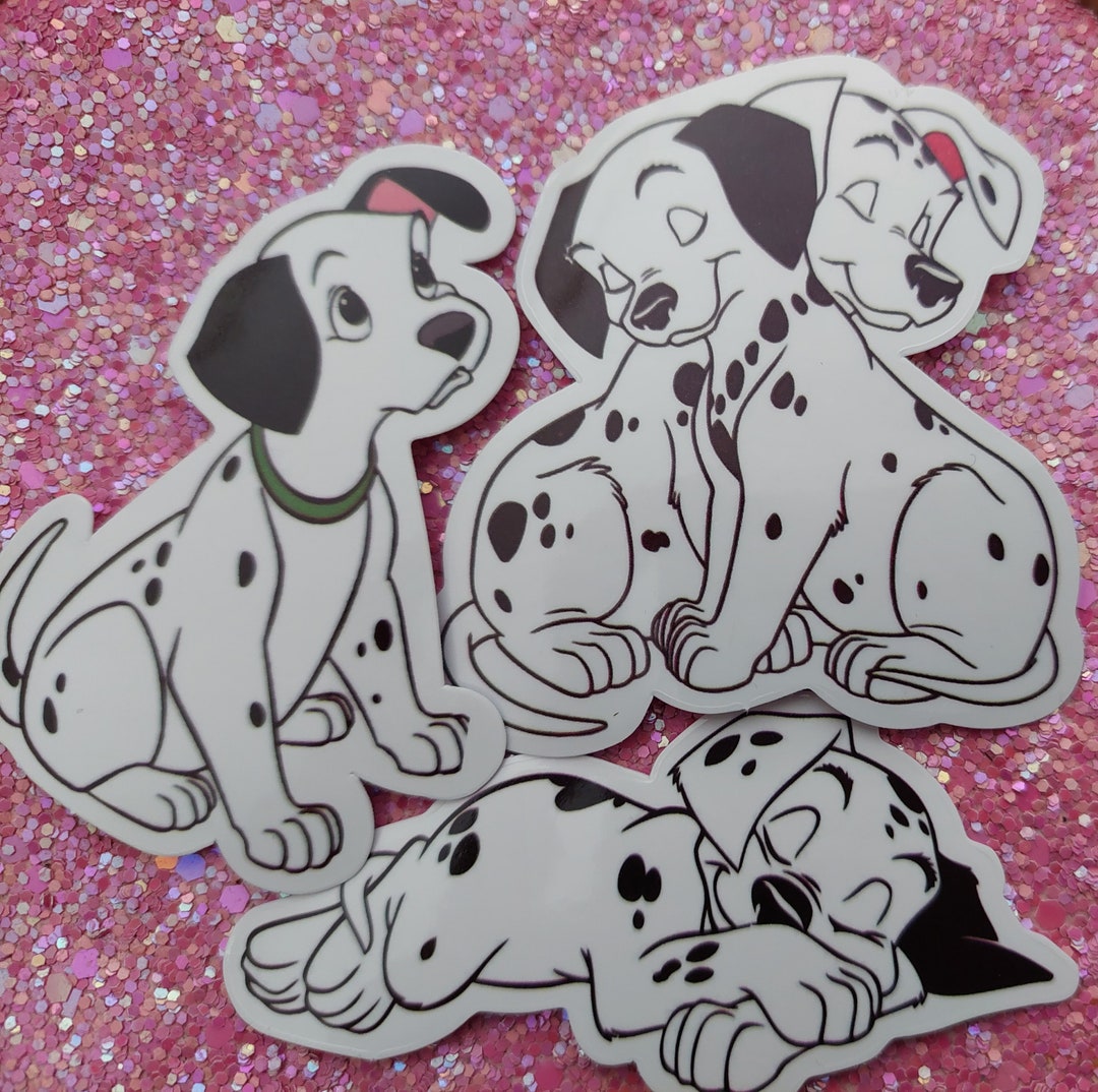 101 Dalmatians Disney Inspired Stickers Sets Etsy
