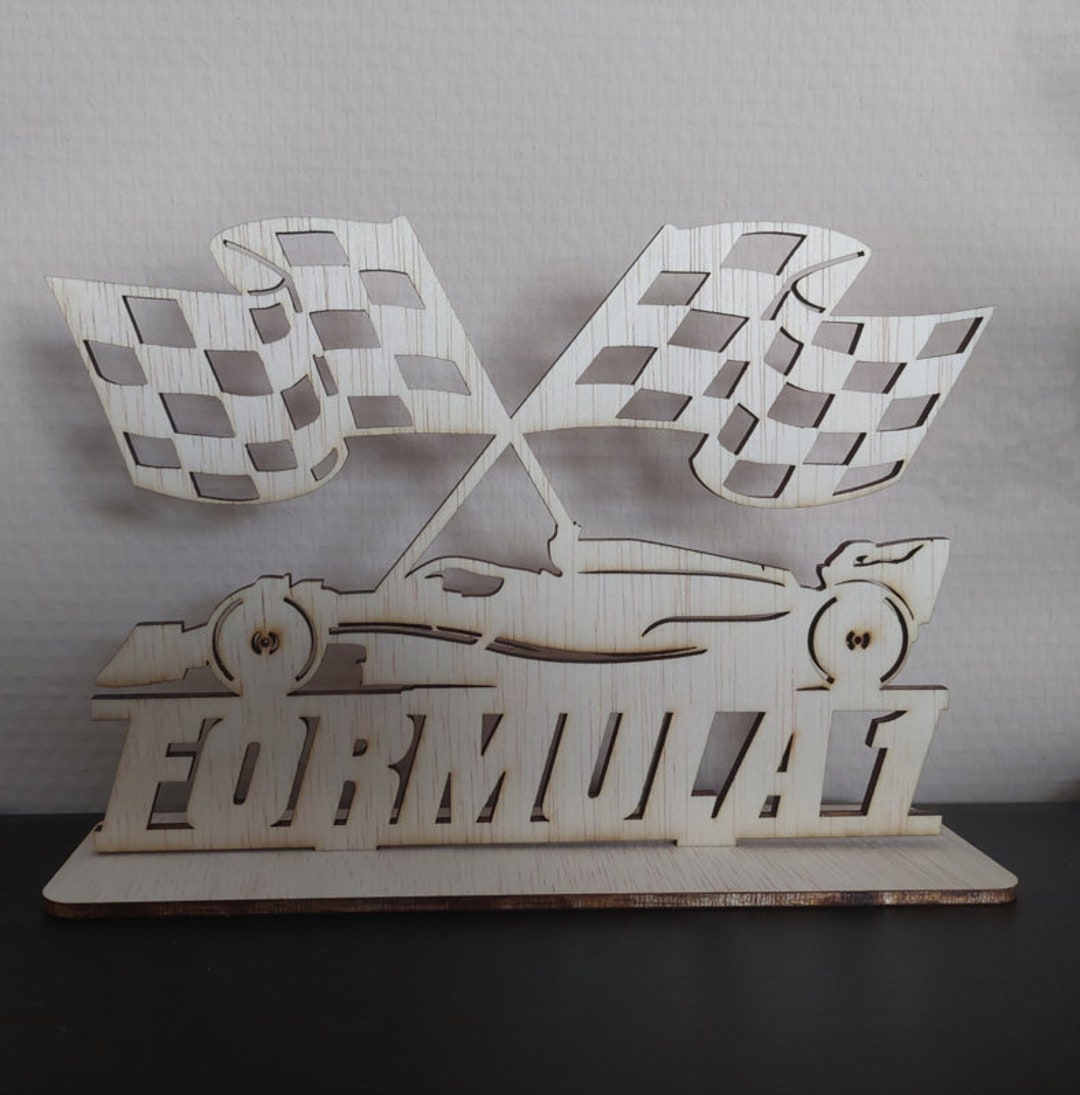Wooden Formula 1 Racing Car Stand - Etsy
