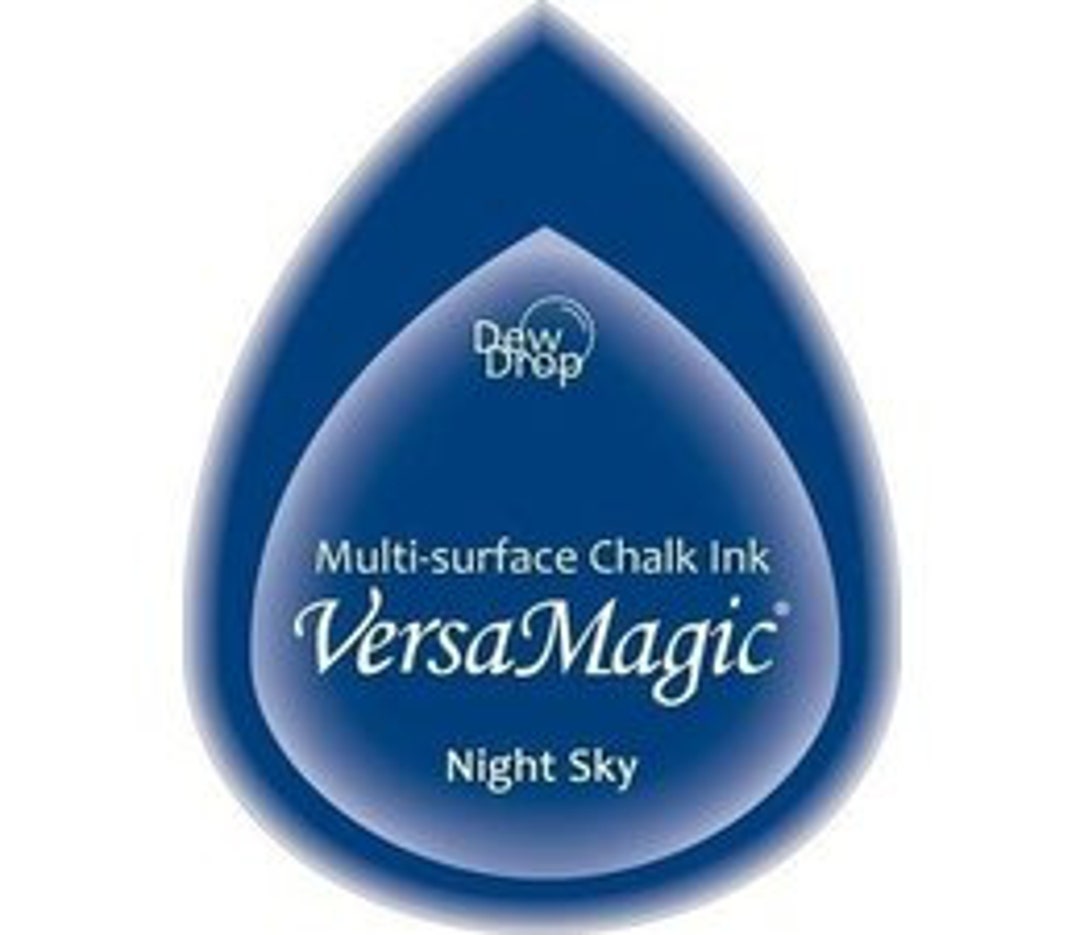 Tsukineko Versamagic Dew Drop Chalk Ink - Blue Shades - Etsy