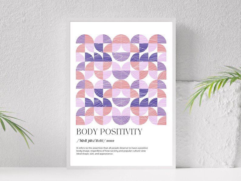 3 Wall Art Printable Posters Body Positive Art - Etsy