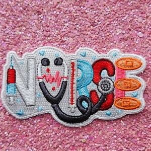 Nurse Iron on Patch - 80mm Medical Emblem - Etsy