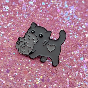 Pin Cat With Kitten - Etsy