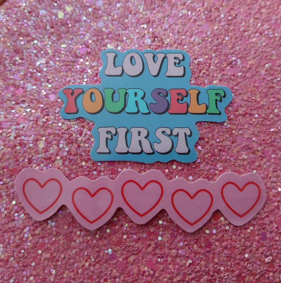 Super Cute Sticks With Quotes Self Love Laptop, Planner, Bullet Journal ...