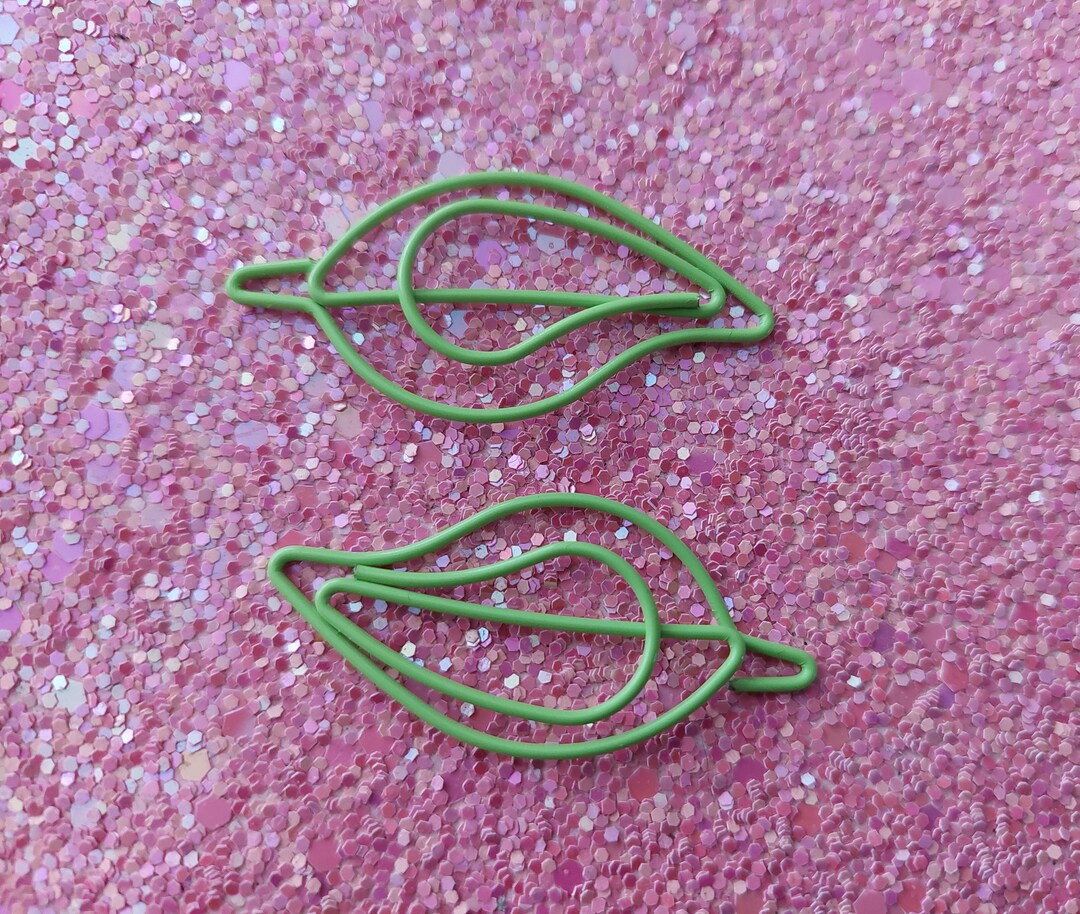 2 Leaf Paper Clips Office School Bullet Journal Planner - Etsy