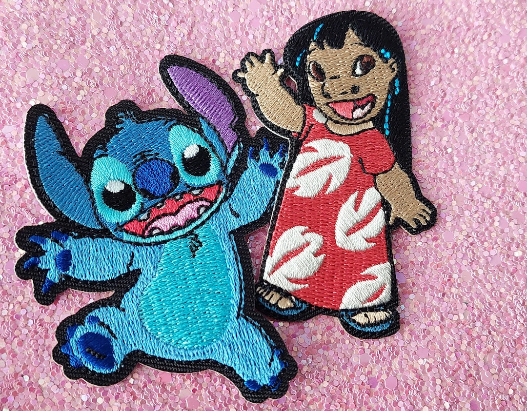 Lilo and Stitch Iron on Patch - Patches Disney Inspired - Etsy