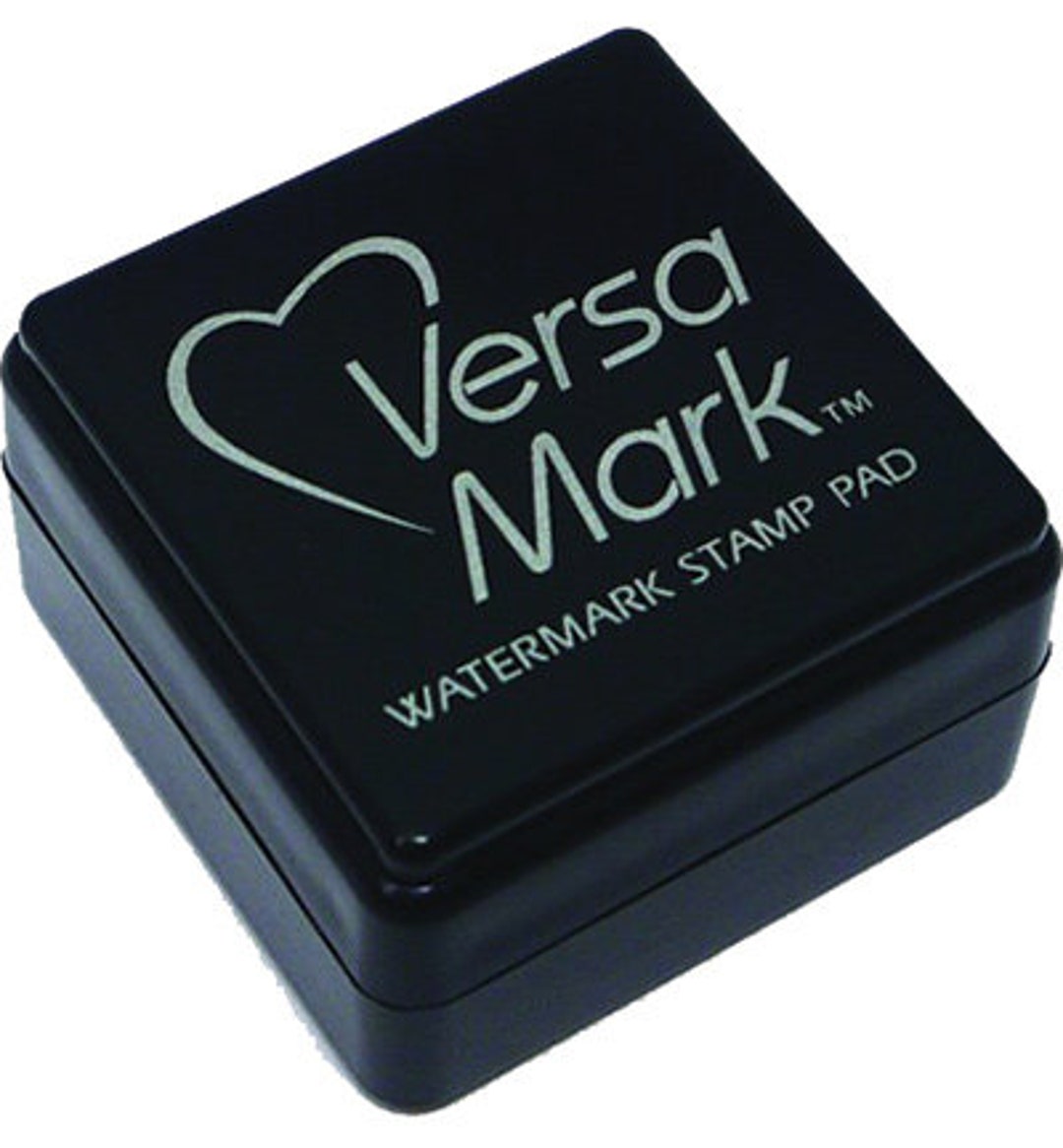 Versamark Ink Pad Mini Transparent - Tsukineko Versamark Powder, Watermark Ink Pad Mini - Etsy