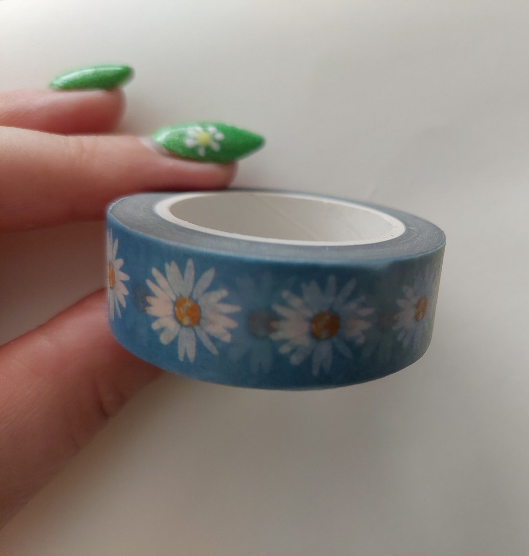 Washi Tape Ombre Daisy 15mm X 10 Meters - Etsy