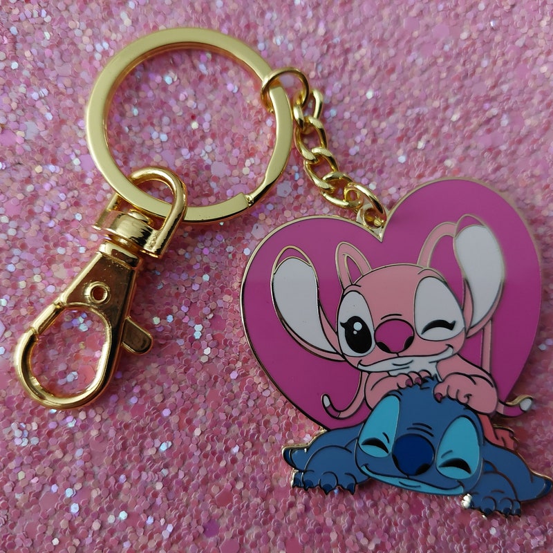 Angel Stitch Key Chain - Etsy