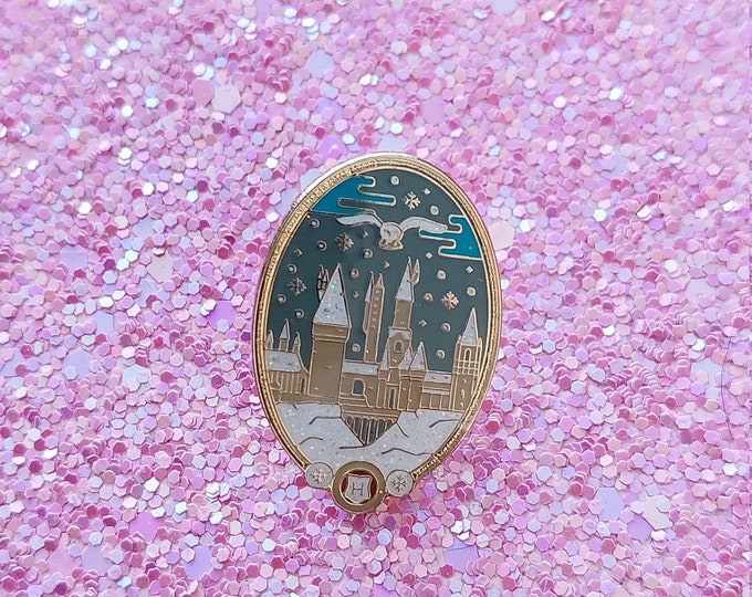 Magical Phoenix Pin Magic Enamel Pin Book Lover Pin Book Pins Bookish ...