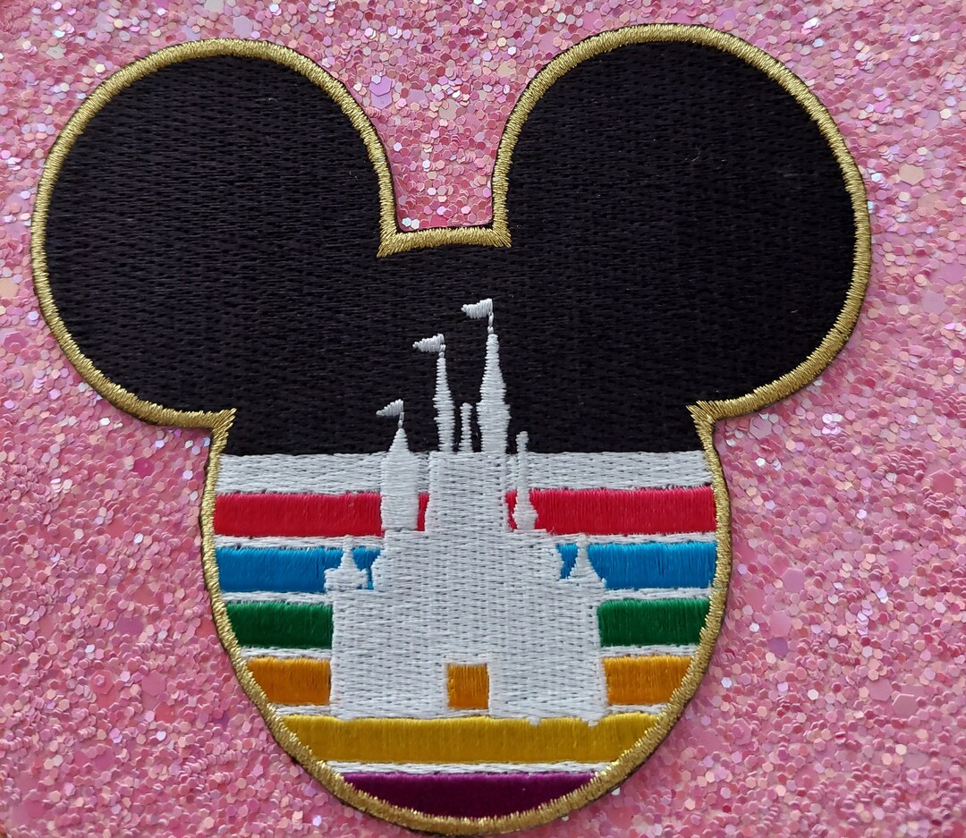 Patch Disney Inspired Castle - Iron on Patch - Etsy