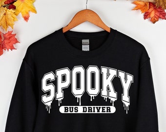 Spooky Bus Driver Png Sublimation Designs Downloads Png - Etsy