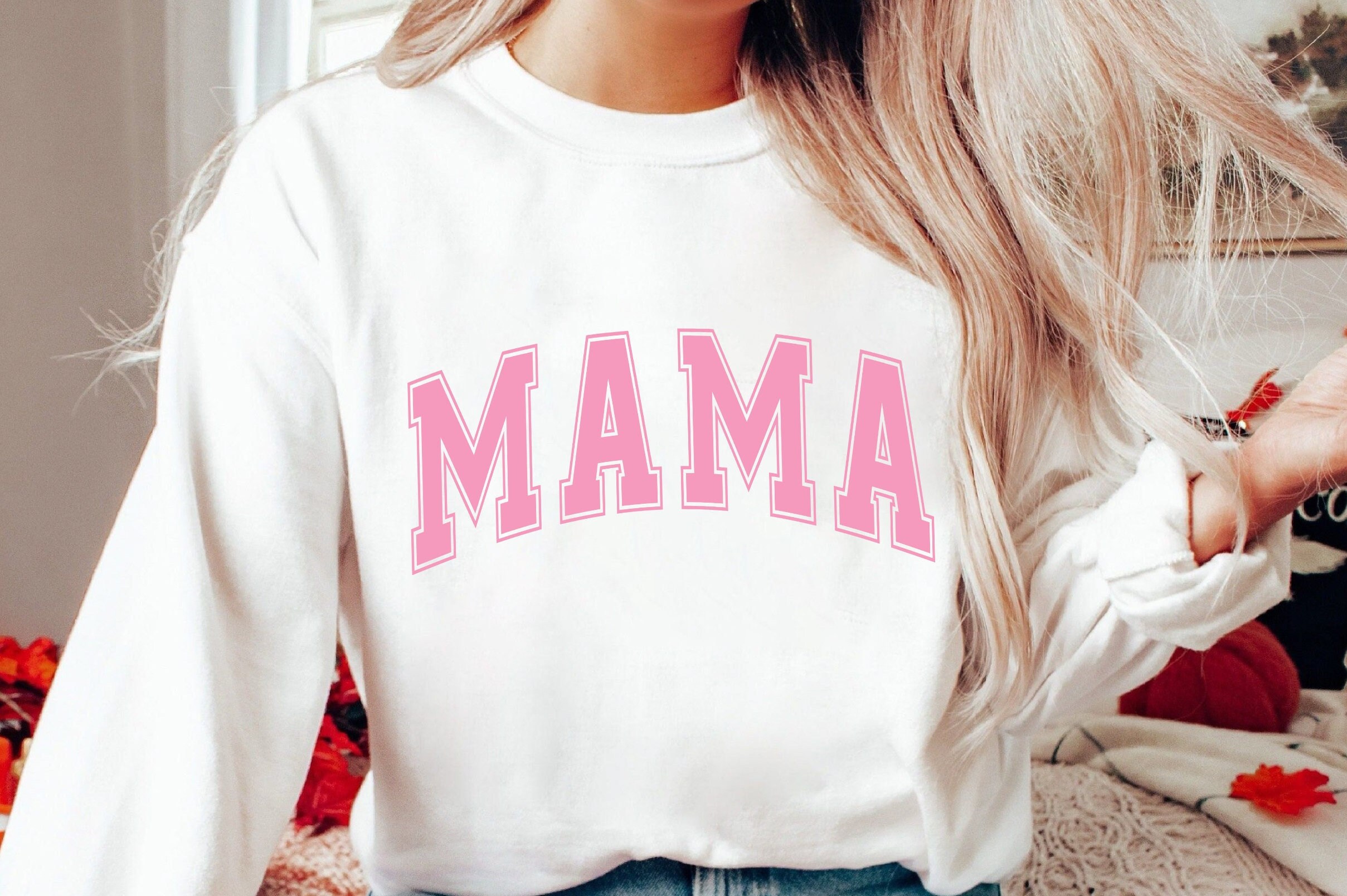 Pink Mama Varsity Svg PNG/DIGITAL File/mom Life Png/jersey - Etsy